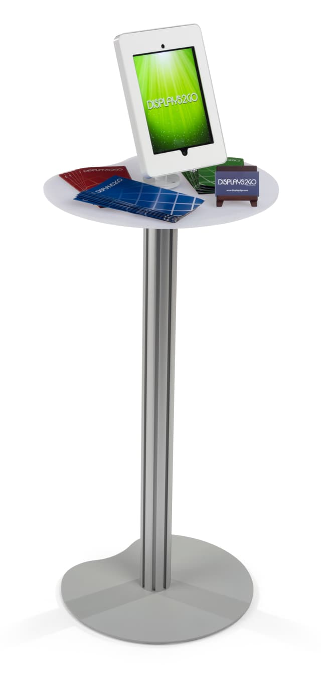 iPad Display Podium | Acrylic Tabletop | Displays2Go