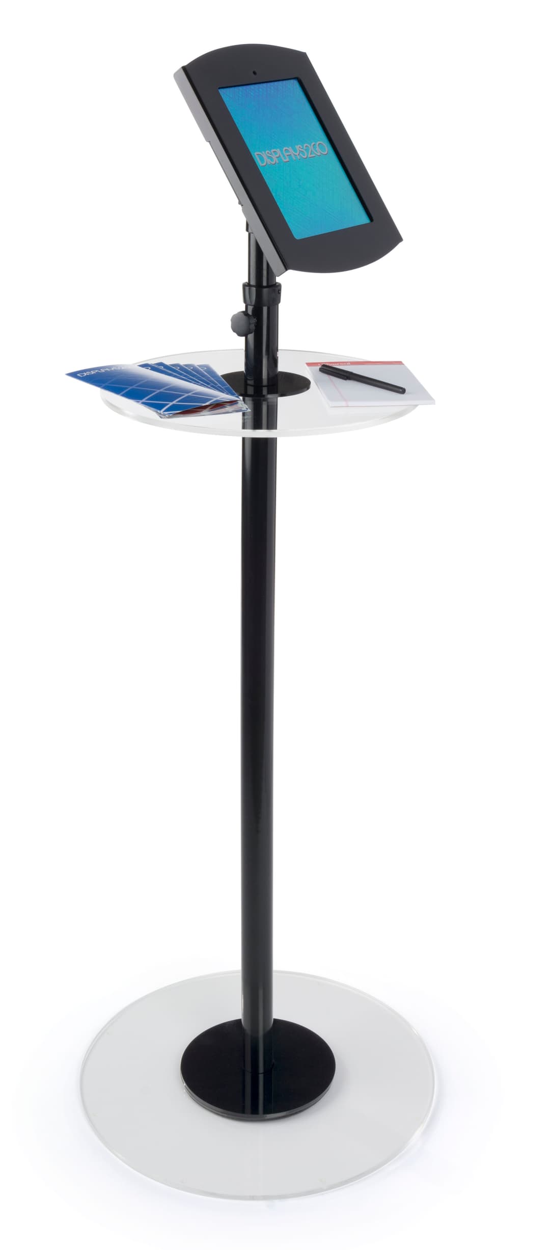iPad Podium Table | Locking Enclosure | Displays2Go
