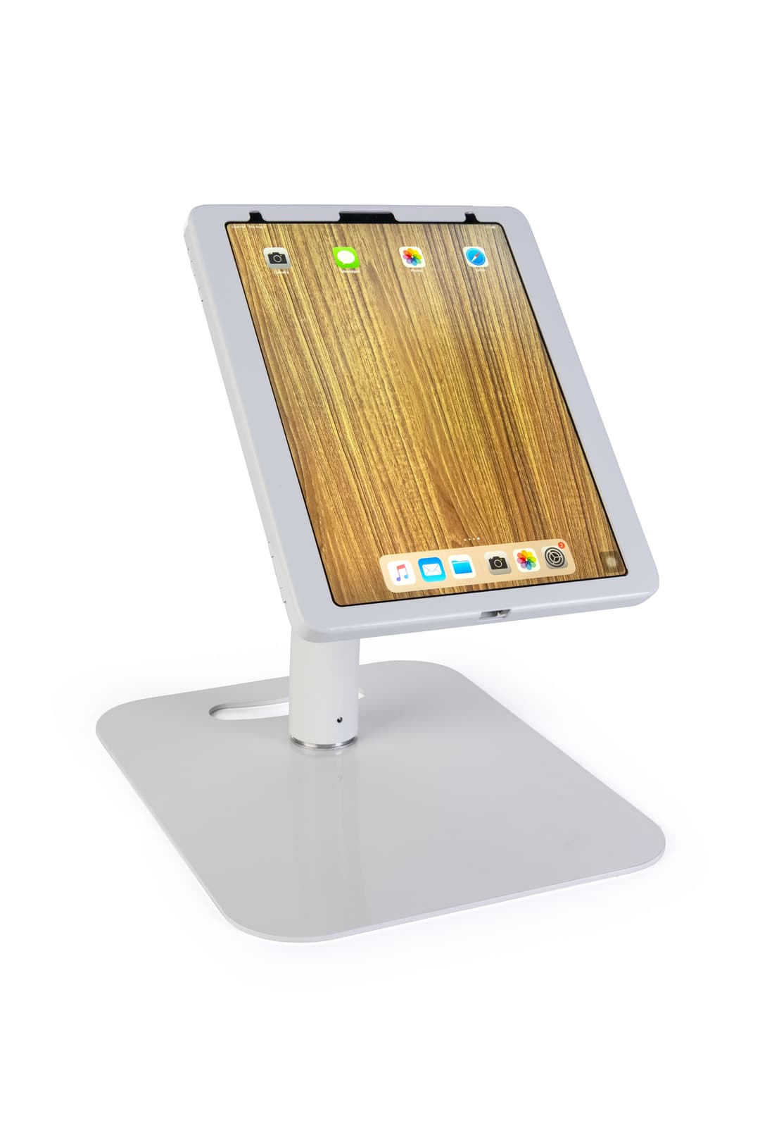 Adjustable 12.9 iPad Pro Stand | POS Rotating Tablet Enclosure ...