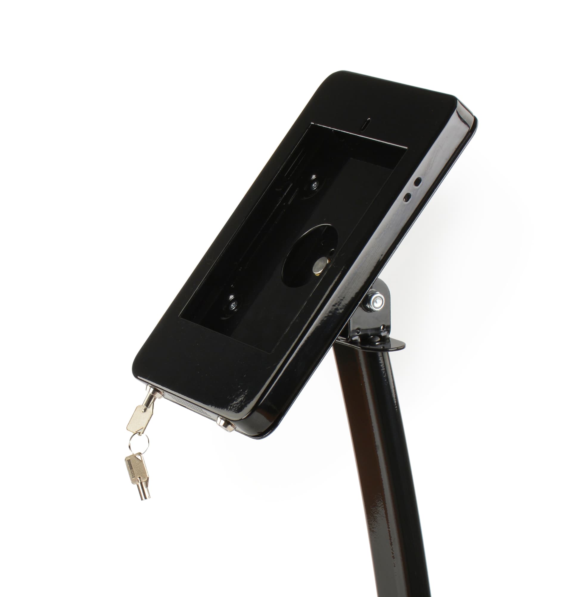 Black Powder Coated iPad Mini Floor Stand | 360˚ Rotating View ...