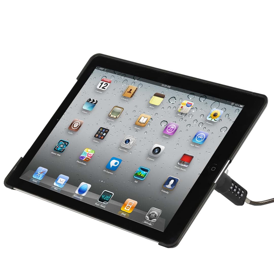 Locking iPad Case | Security Cable with Dial Lock | Displays2Go
