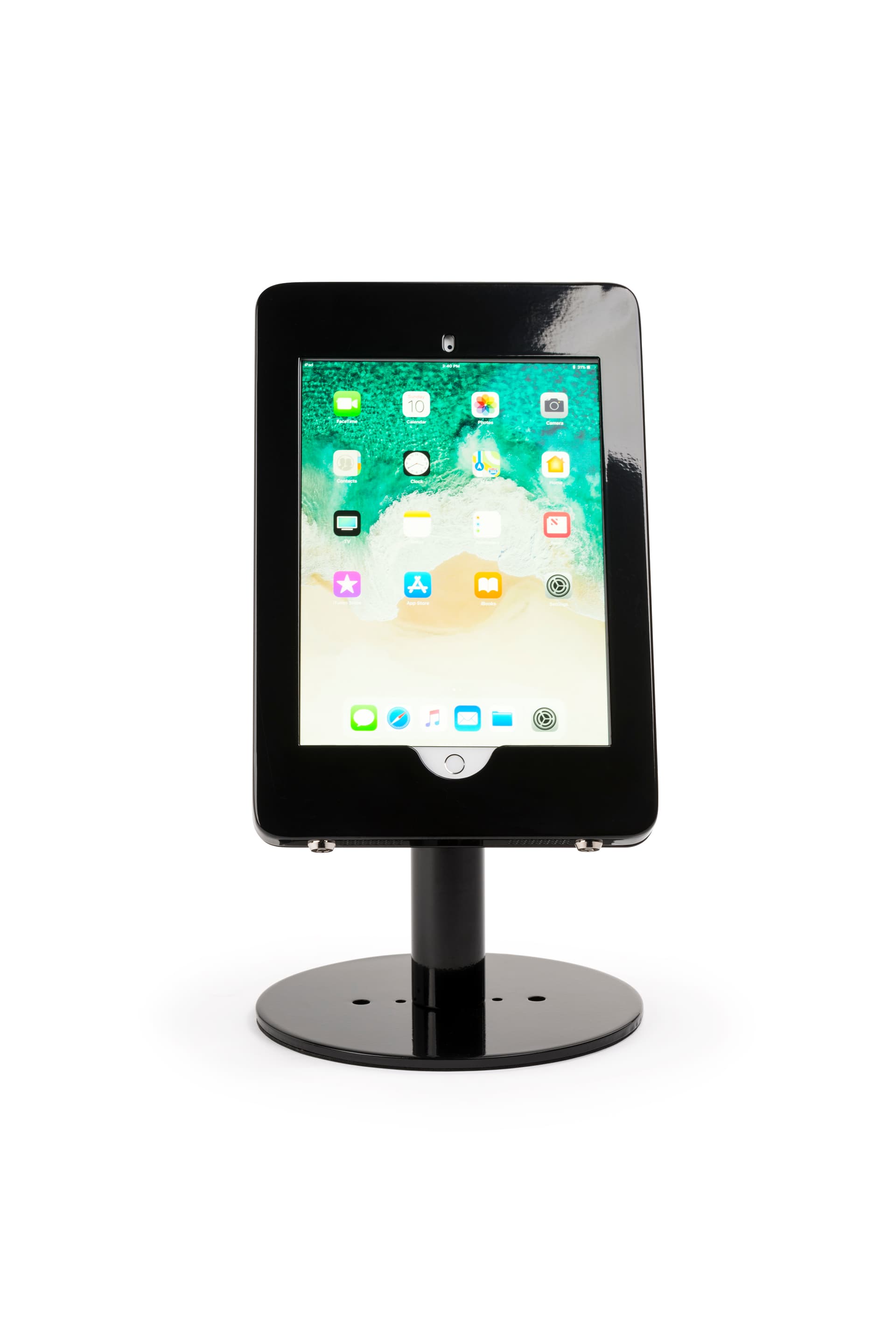 Countertop iPad Pro Tablet Stand | Adjustable Height, Black | Displays2Go
