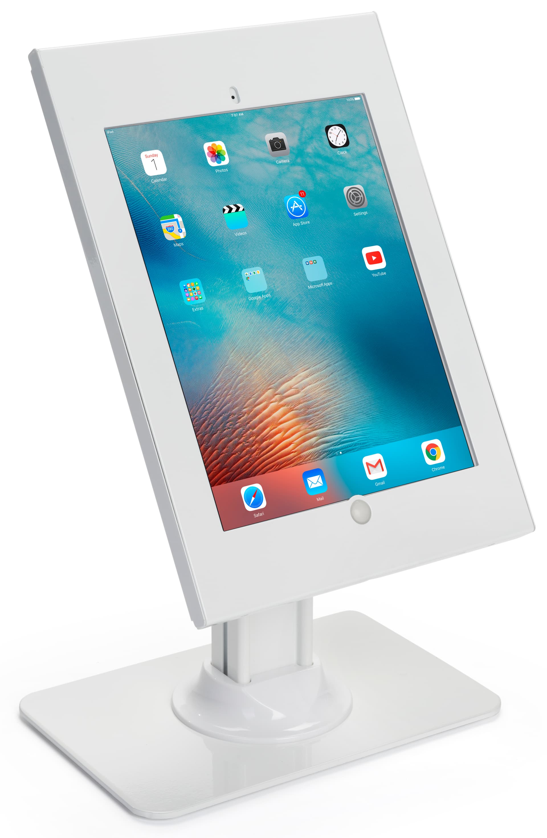 iPad Pro Vertical Stand | Large Steel Base | Displays2Go