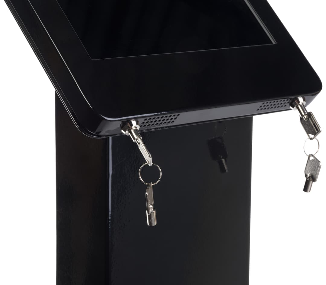 Promotional iPad Pro Kiosk | Integrated Cable Management | Displays2Go