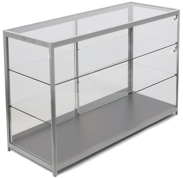 Glass Countertop Display Case | 60” Long | Displays2Go