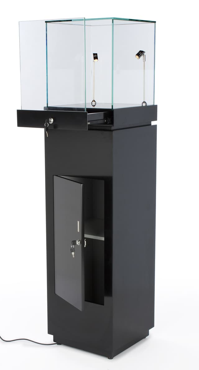 Exhibit Case | Museum & Gallery Floor Standing Fixture | Displays2Go