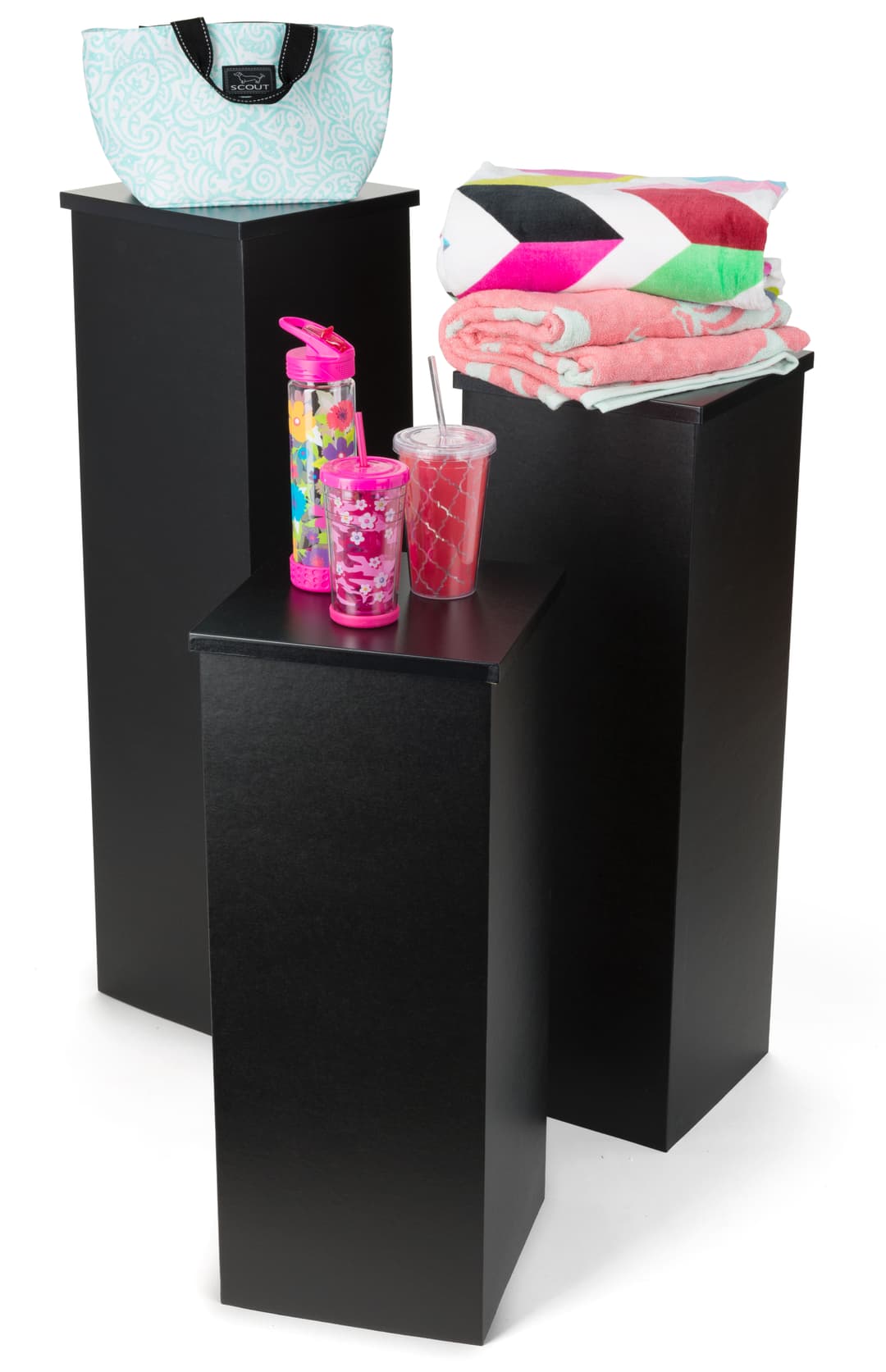 Cheap Display Pedestal | 42” Tall Cardboard Stand | Displays2Go
