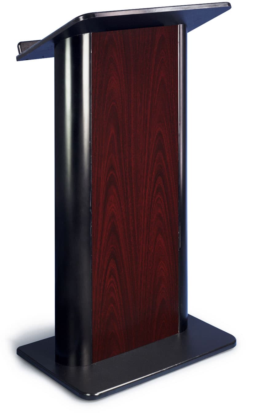 Lectern with Mahogany Panel Insert for Churches & Convention Hall ...
