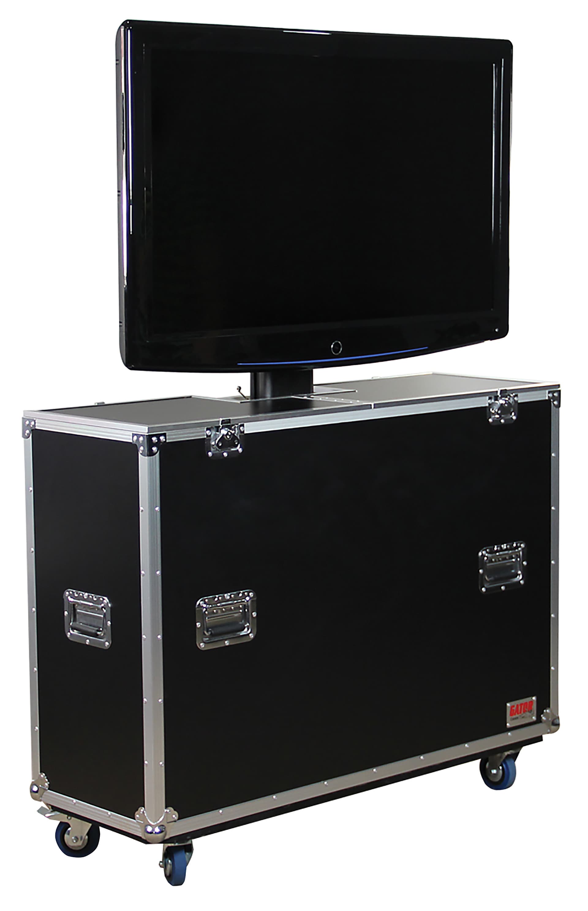 TV Shipping Case | Laminate Exterior with Electric Lift | Displays2Go