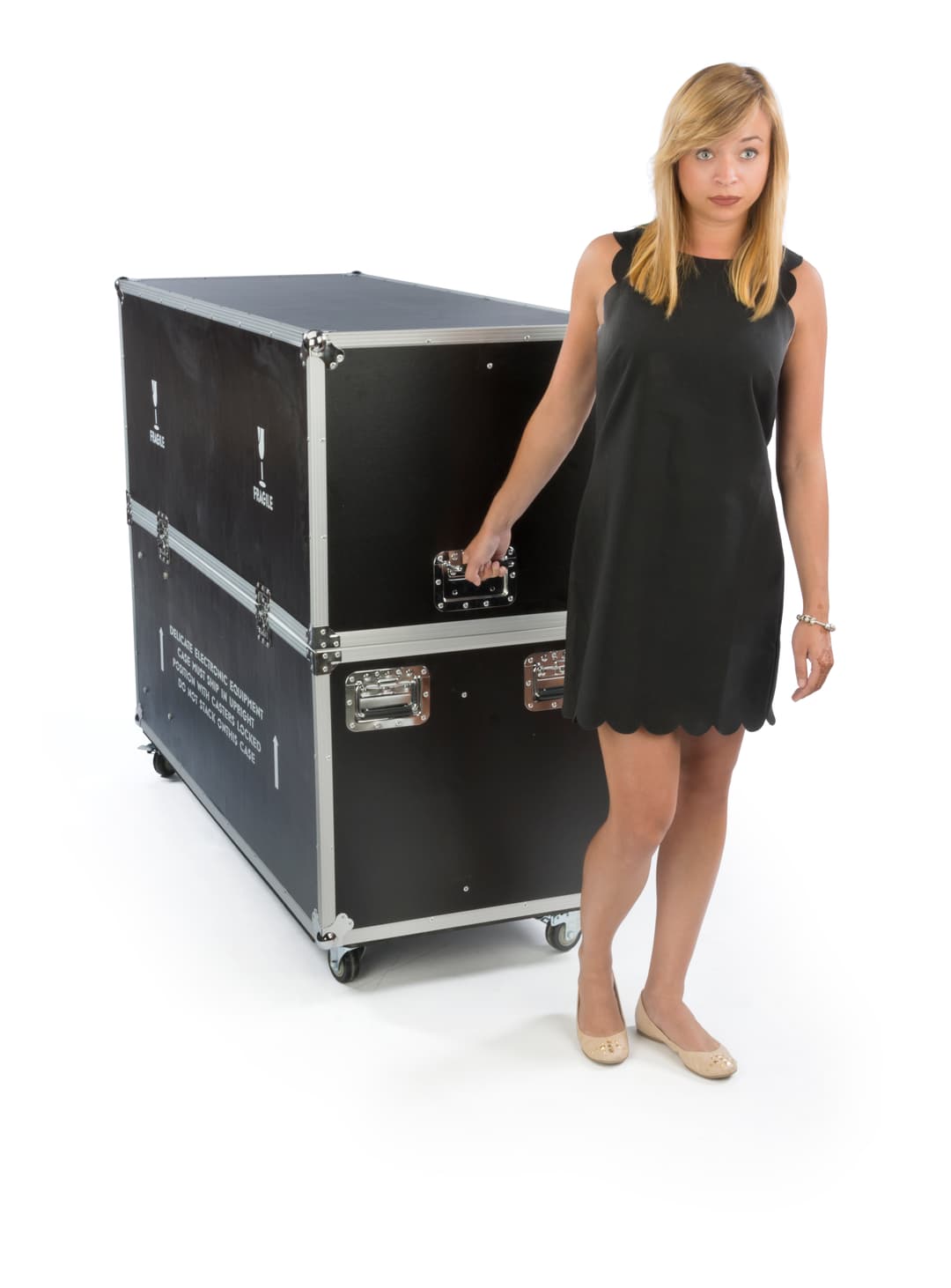 Flat Screen Shipping Case | Foam Padding for Protection | Displays2Go