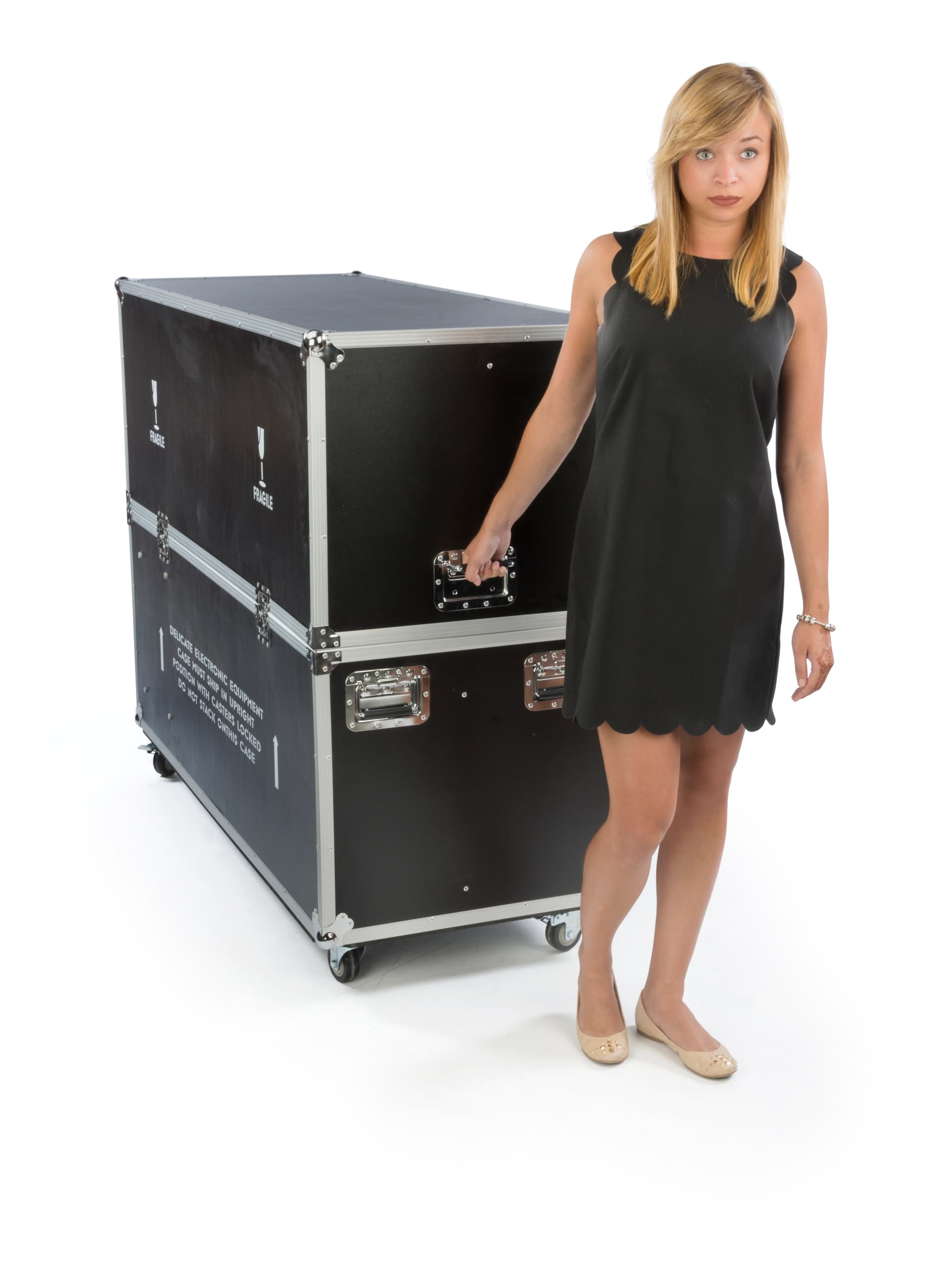 Flat Screen Shipping Case | Foam Padding for Protection | Displays2Go