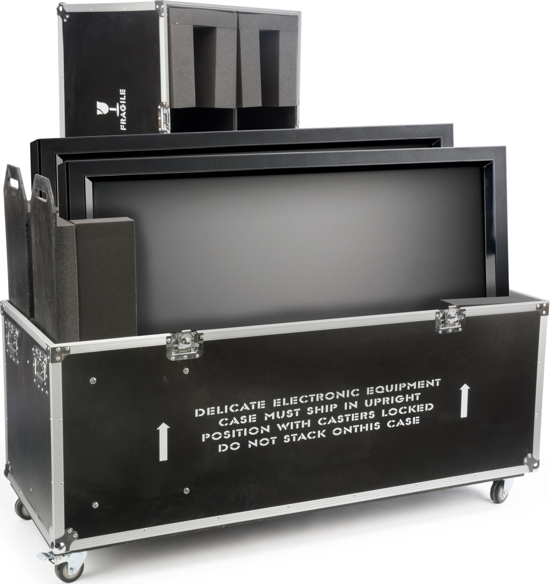 Flat Screen Shipping Case | Foam Padding for Protection | Displays2Go
