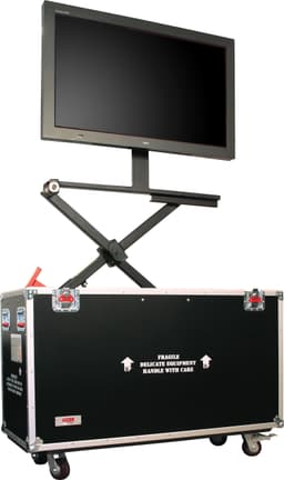 LCD Shipping Case | Hydraulic Lift w/ Universal Mounting Bracket ...