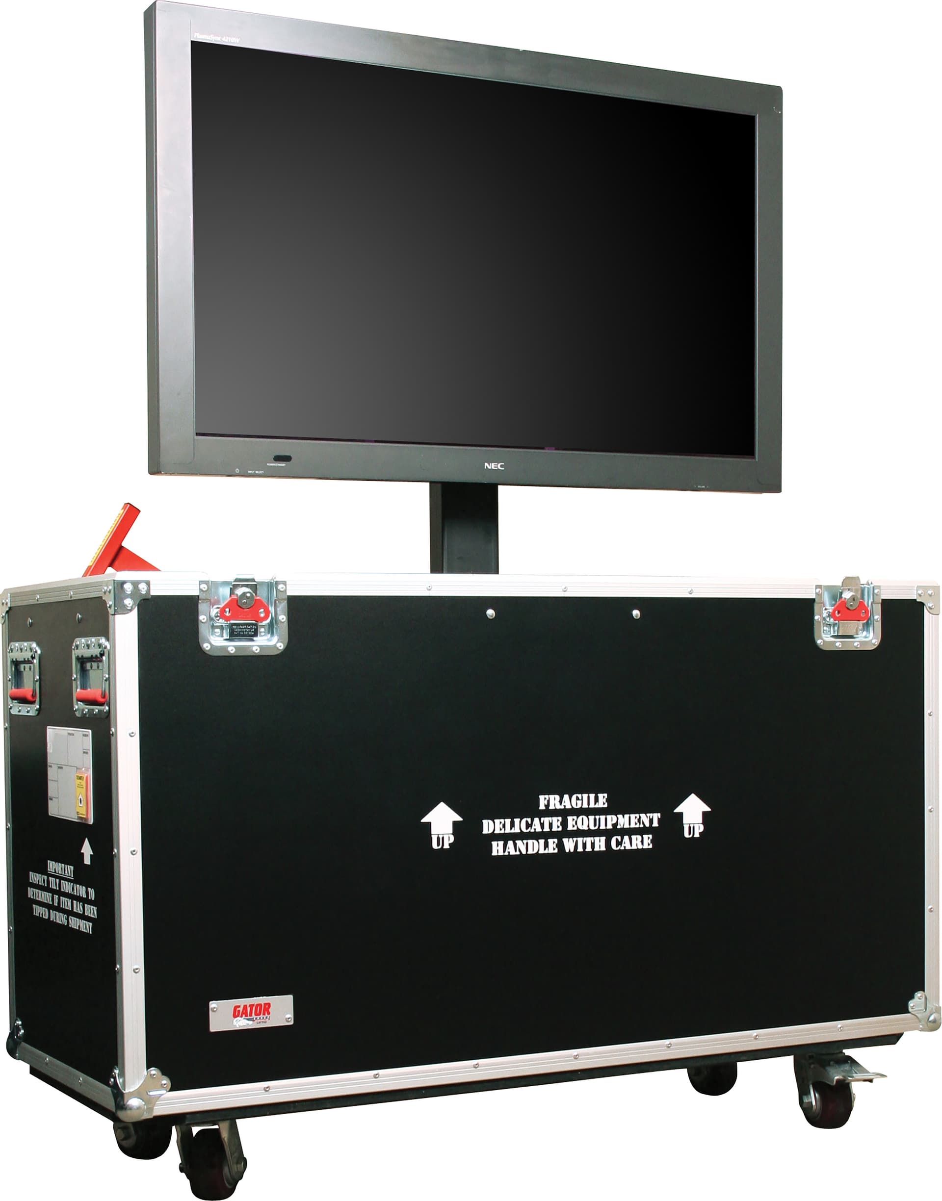 LCD Shipping Case | Hydraulic Lift w/ Universal Mounting Bracket ...