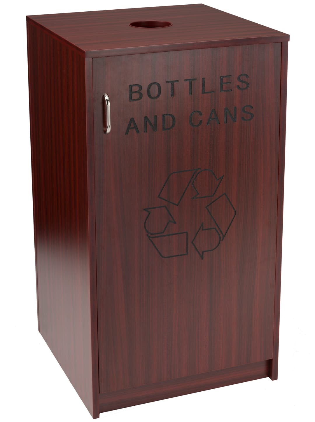 Hotel Recycling Receptacle | Accommodates 36 Gallon Liner | Displays2Go