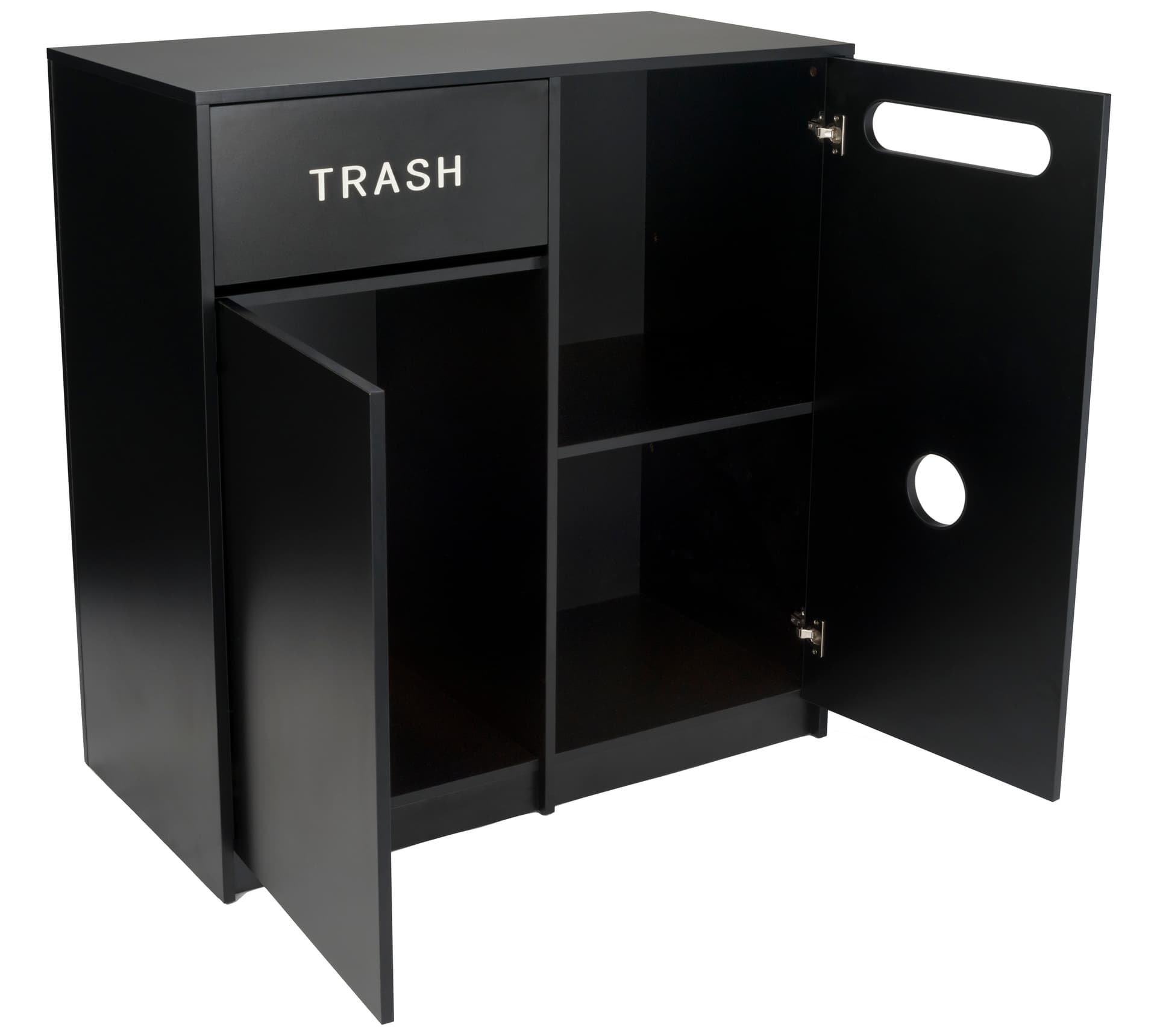 Trash Can Receptacle | Tray Shelf | Displays2Go