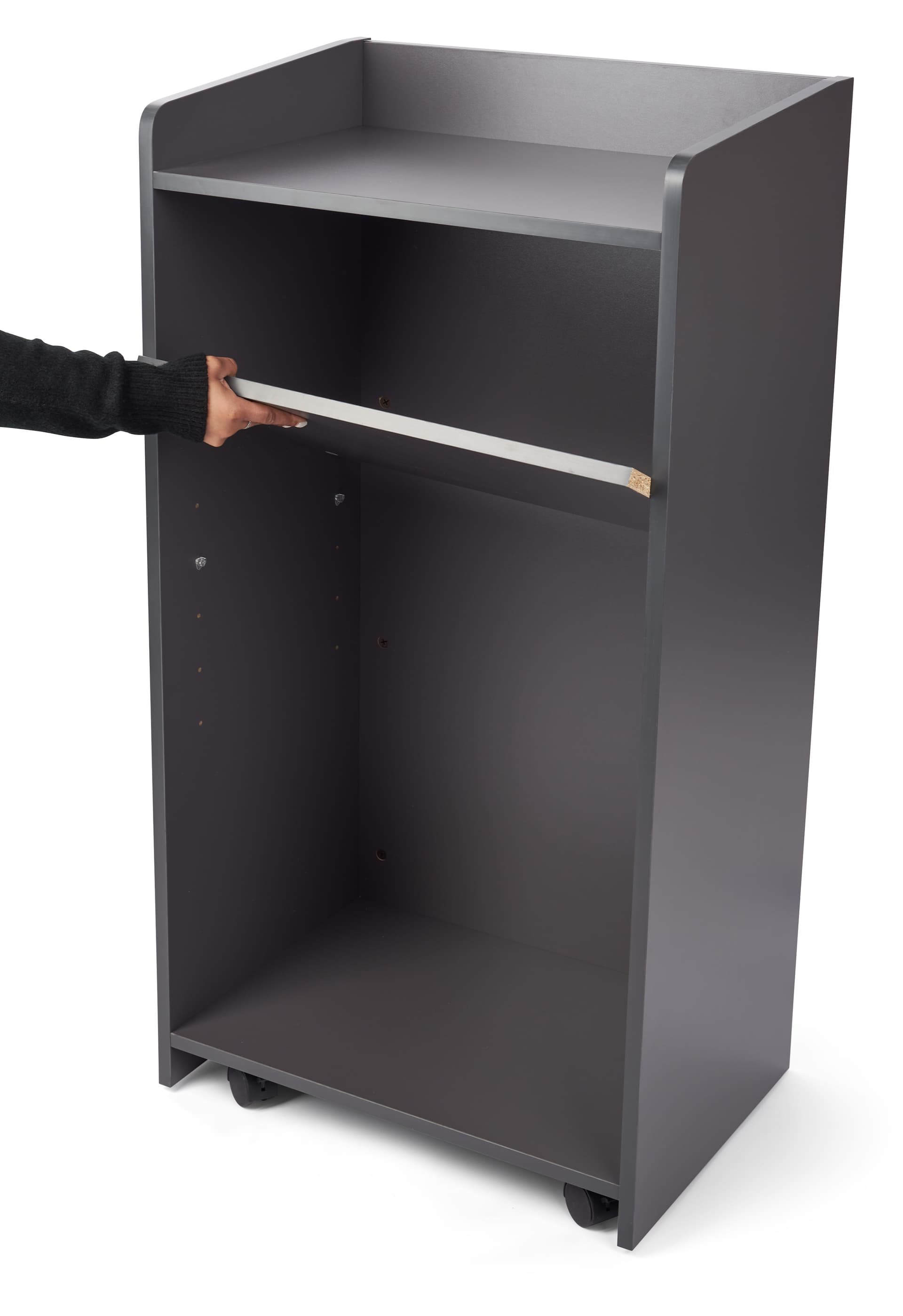 Hostess Station | Mobile Podium for Restaurant Hosts | Displays2Go