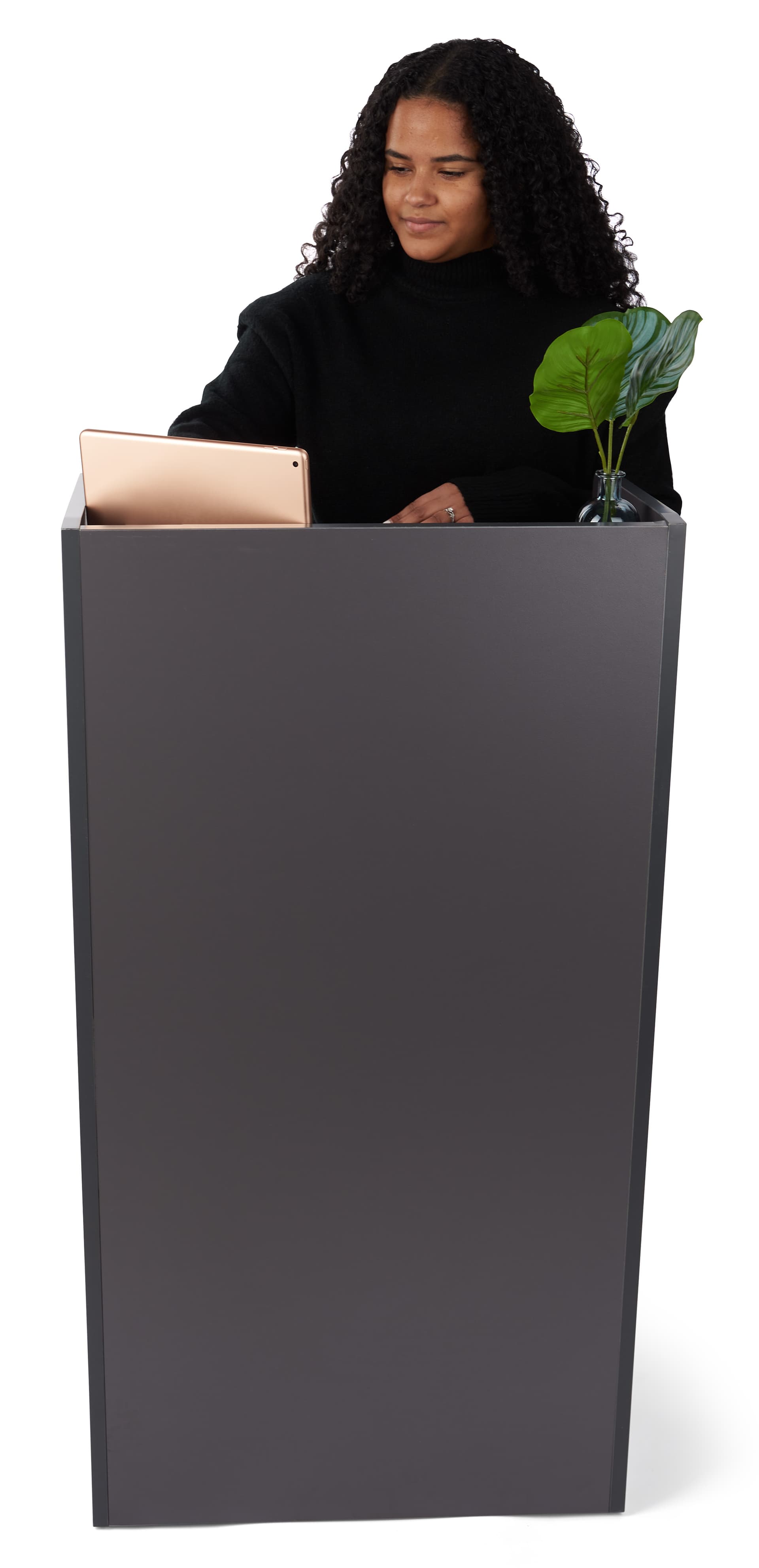 Hostess Station | Mobile Podium for Restaurant Hosts | Displays2Go