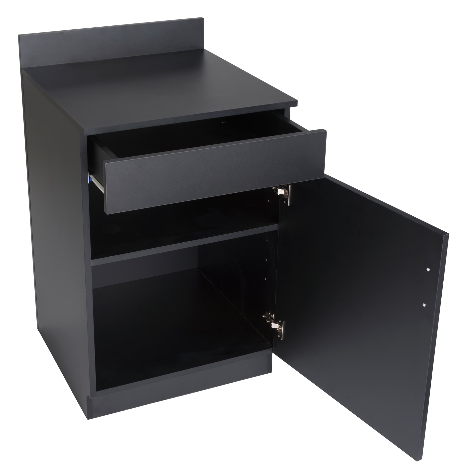 Restaurant Server Station | Single Swing Open Door | Displays2Go