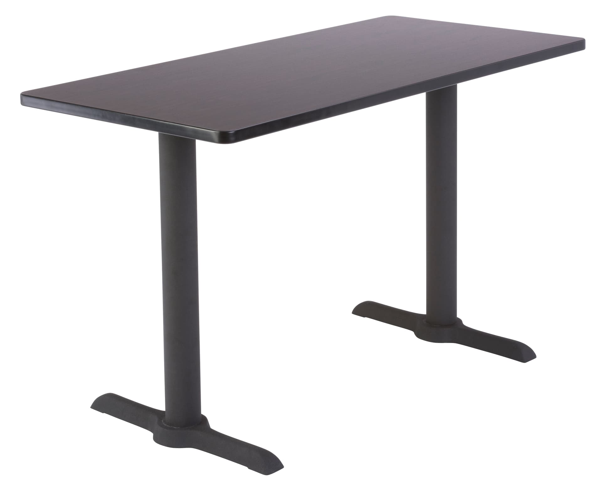 Wooden Training Table | Rectangular with Steel Supports | Displays2Go