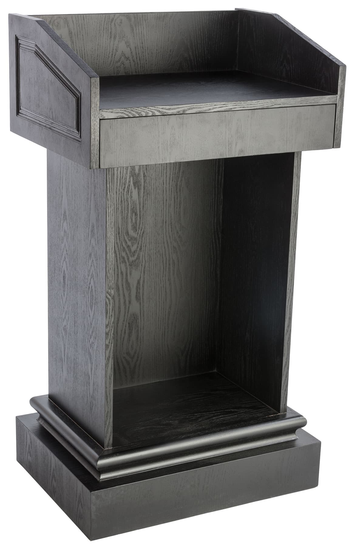 Restaurant Host Stand | 1 Storage Shelf & Drawer | Displays2Go