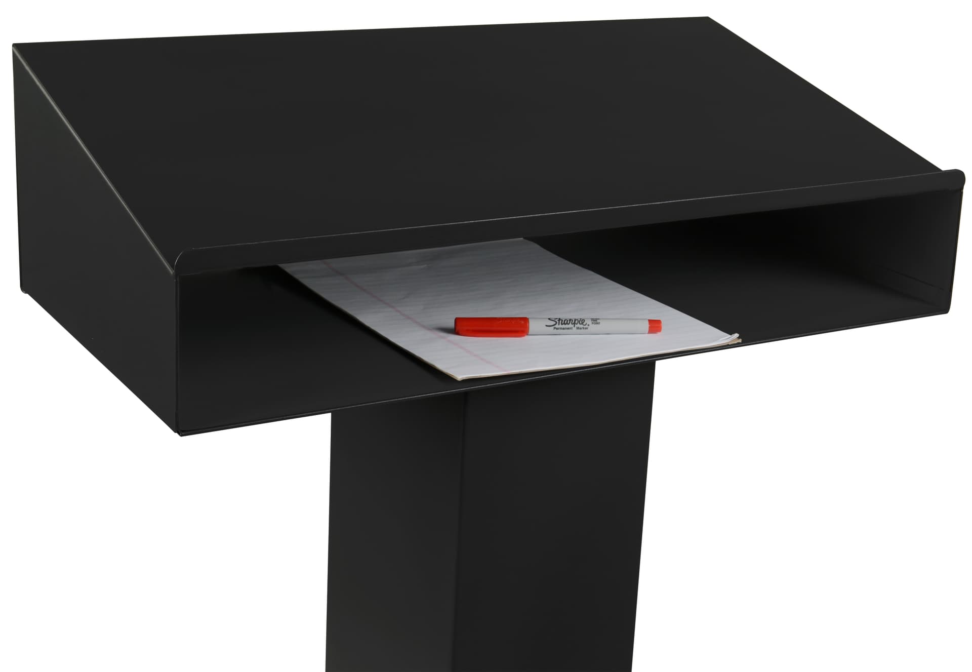 Steel Speech Stand | With Leveling Feet | Displays2Go