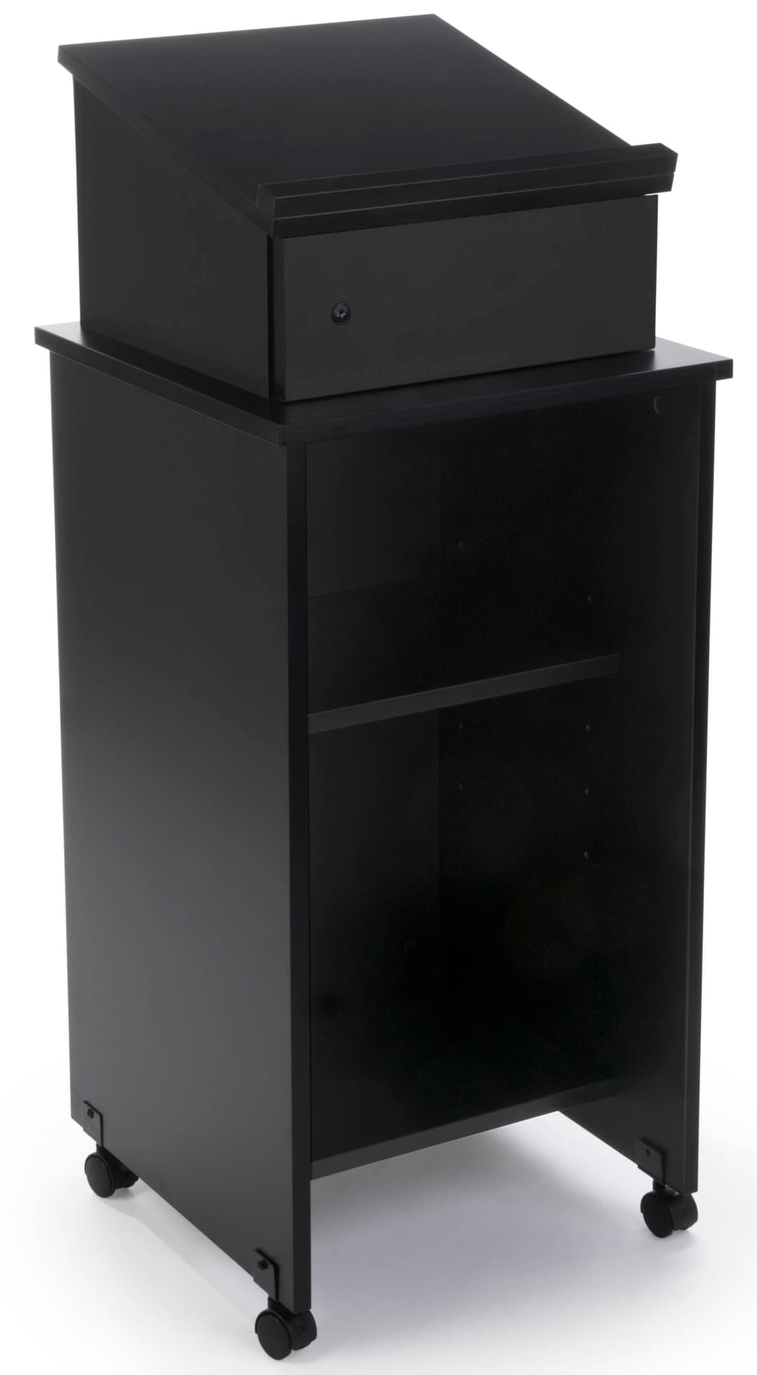 Mobile Podium | 4 Casters, 2 Locking | Displays2Go
