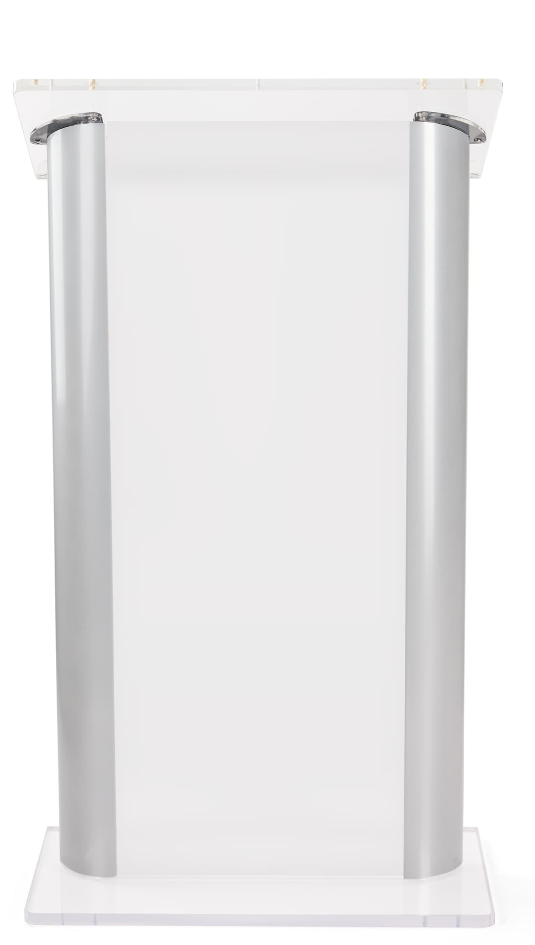 Recycled Plastic Lectern | Frosted Modesty Panel | Displays2Go