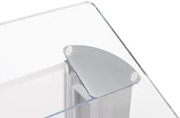 Recycled Plastic Lectern | Frosted Modesty Panel | Displays2Go