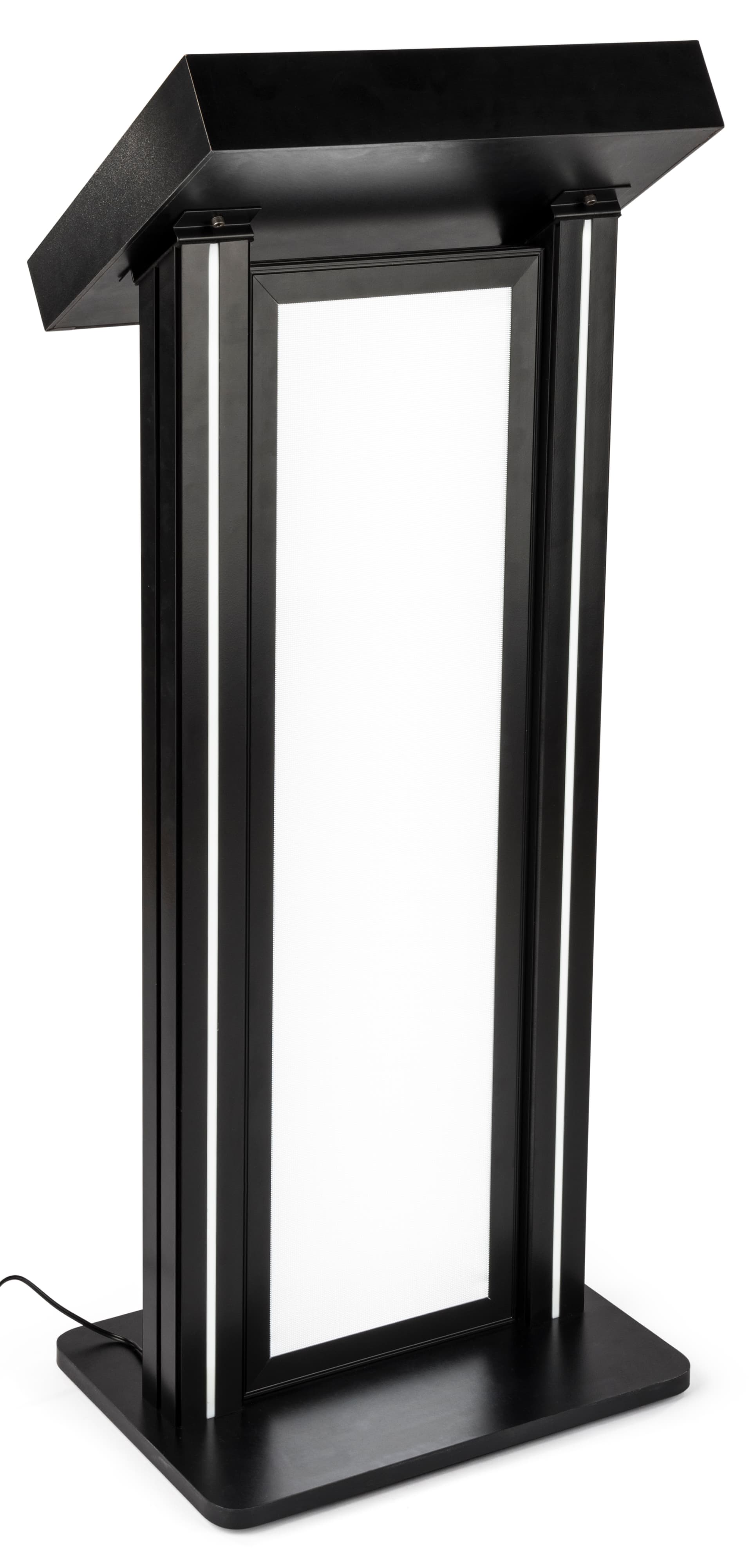 LED Podium | Illuminated Front Panel | Displays2Go