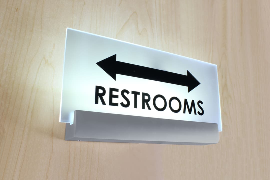 Sign Rails With White LEDs Bright Signage | Displays2Go