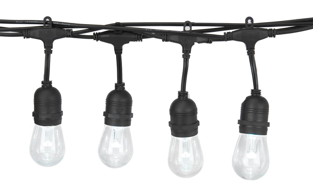 S14 String Lights | Weatherproof Design in 50ft or 100ft Strands ...