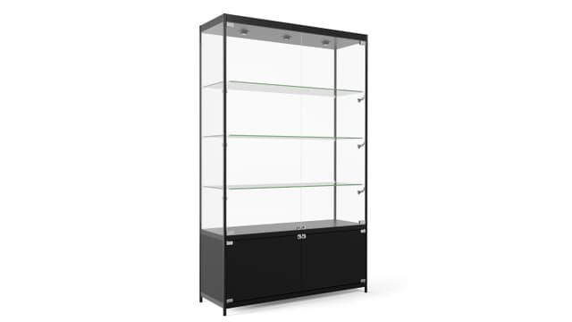 LED Retail Display Cabinet | 9 Lights | Displays2Go
