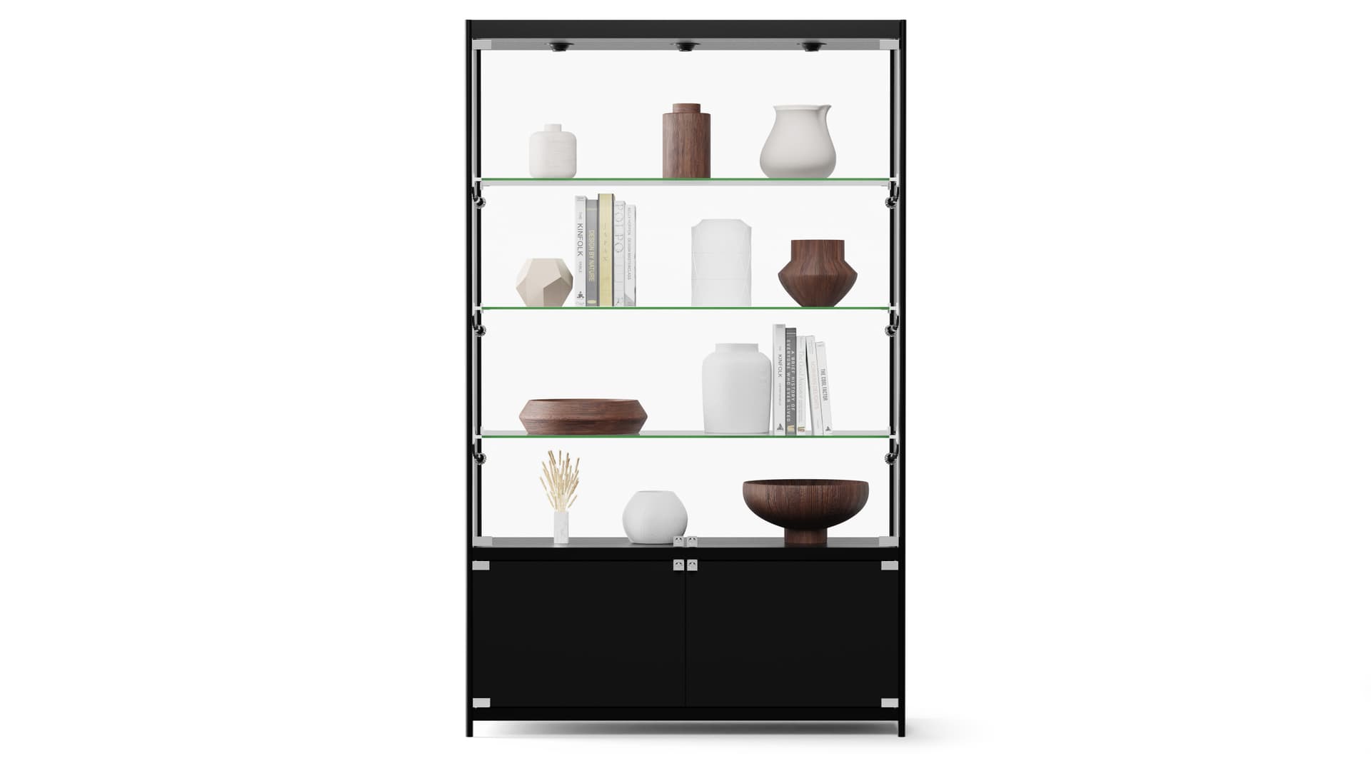 LED Retail Display Cabinet | 7 LED Lights | Displays2Go