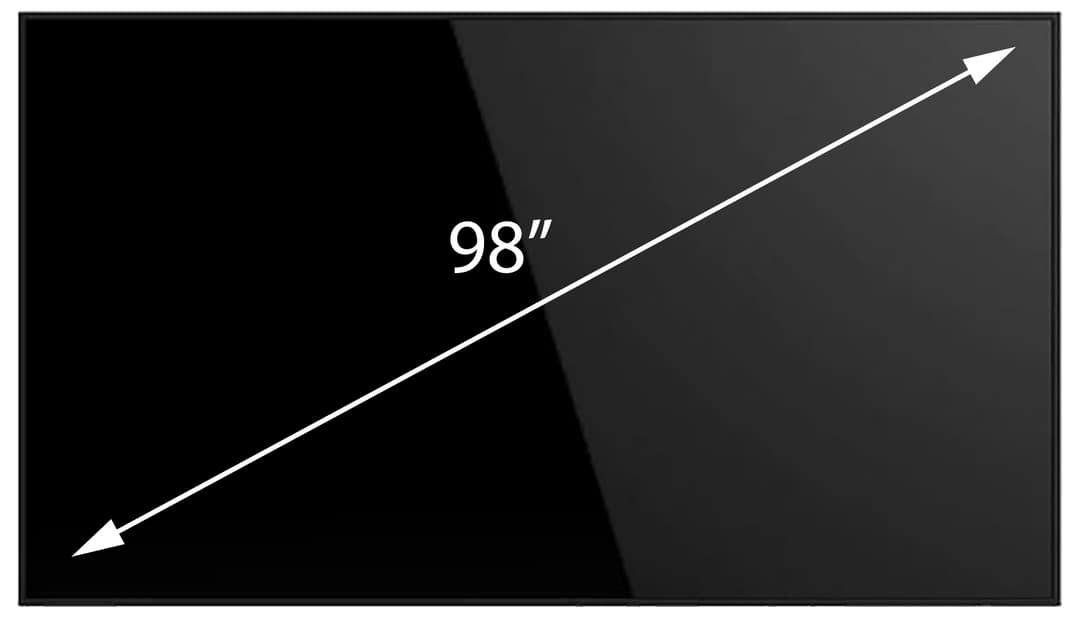 98” Commercial Display Monitor | LG Large Format Design | Displays2Go