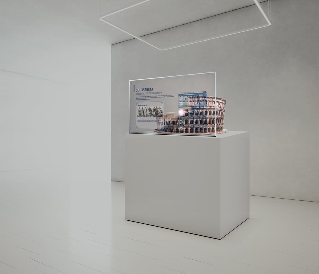 LG Transparent OLED Signage | 55" See Through Screen Display | Displays2Go