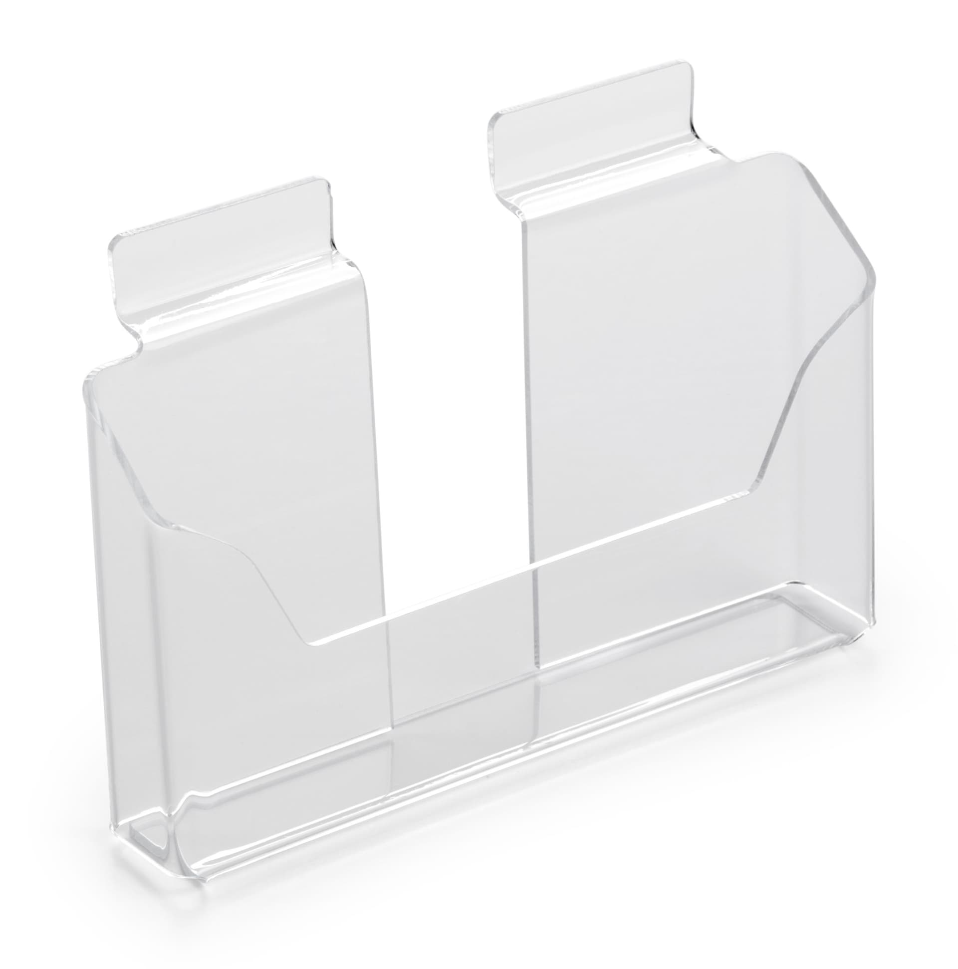 Slatwall Postcard Rack | Clear Acrylic Design | Displays2Go