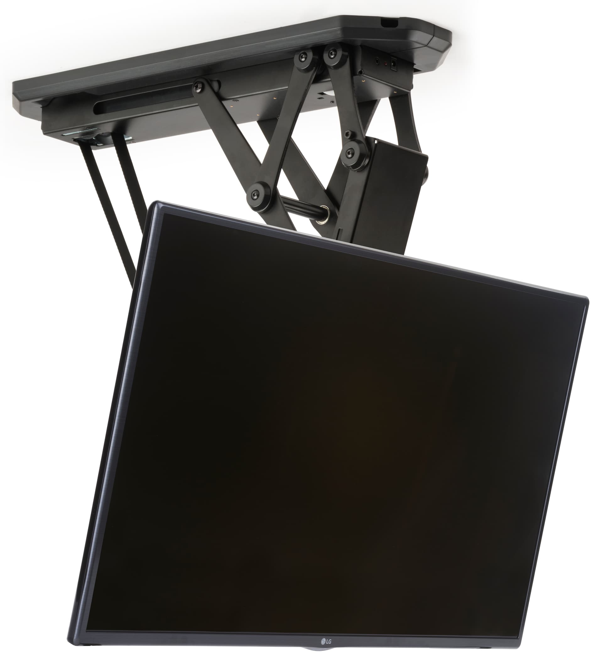 Motorized Drop Down TV Mount | Remote Control Included | Displays2Go