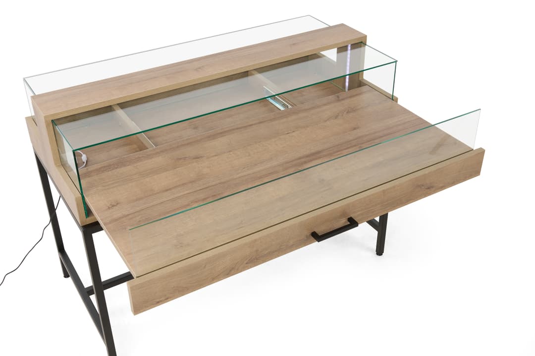 Dispensary Display Case | Tempered Glass Illuminated Showcase | Displays2Go