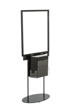 Acrylic Charity Collection Box | Poster Holder with Lenses | Displays2Go