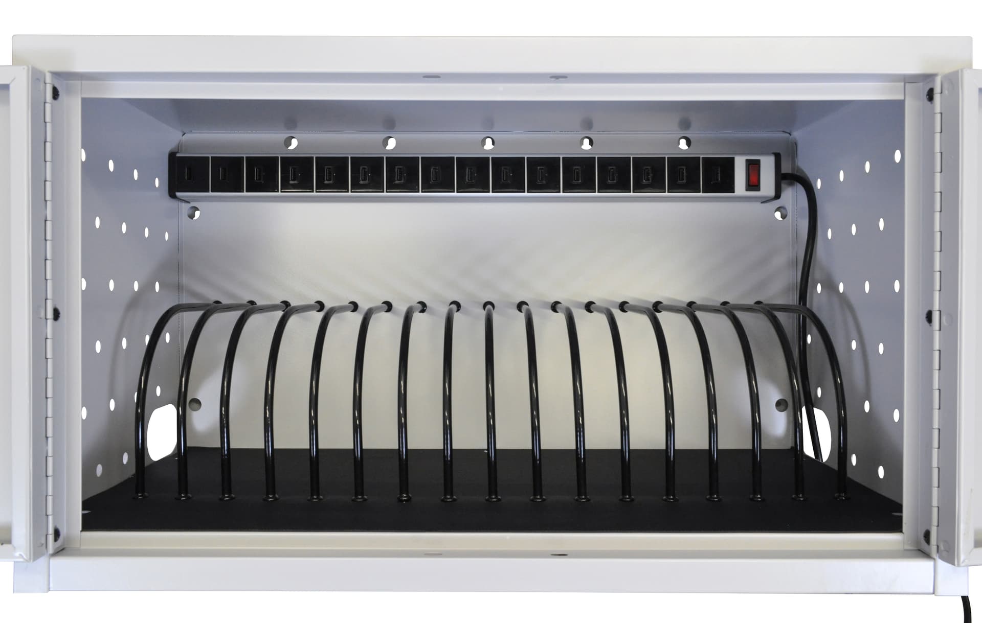 iPad Storage Cabinet | Desk or Wall Mounted | Displays2Go