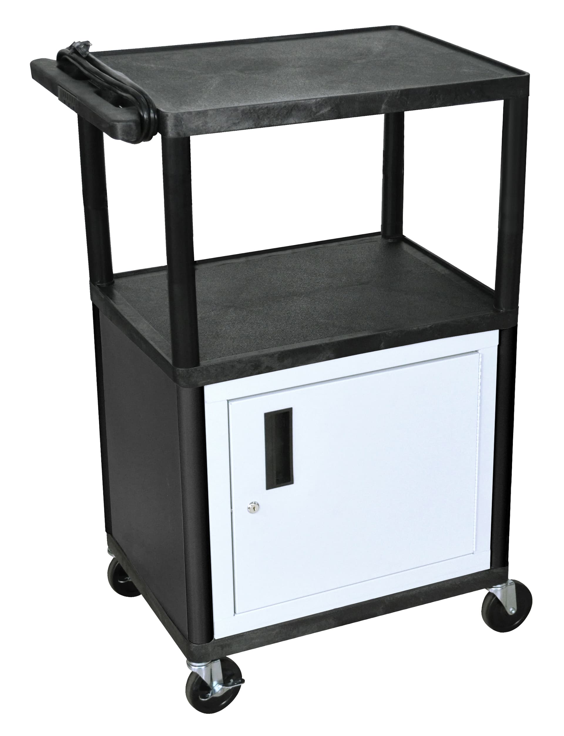 AV Carts with Cabinets for Long-Lasting Presentation Use | Displays2Go