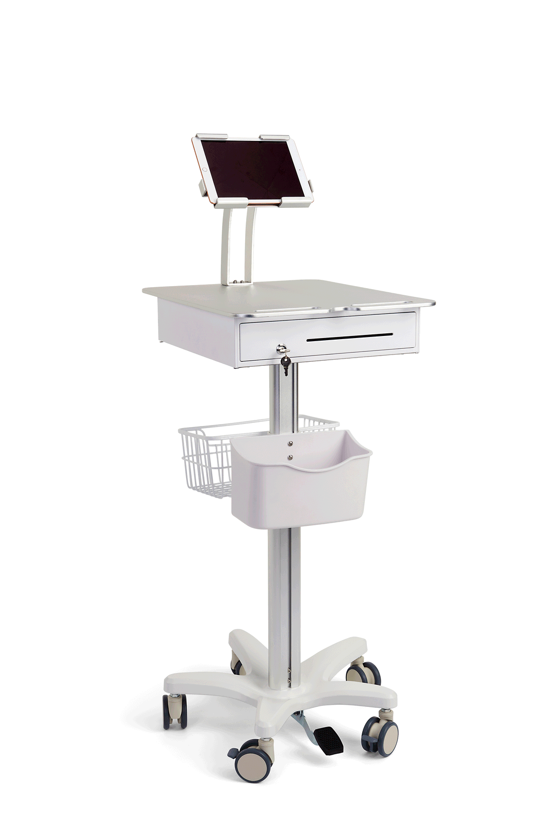 Medifor iPad Medical Stand with Wheels | Displays2Go