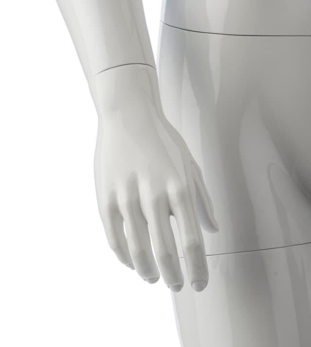 Poseable Male Mannequin | Defined Face Features | Displays2Go