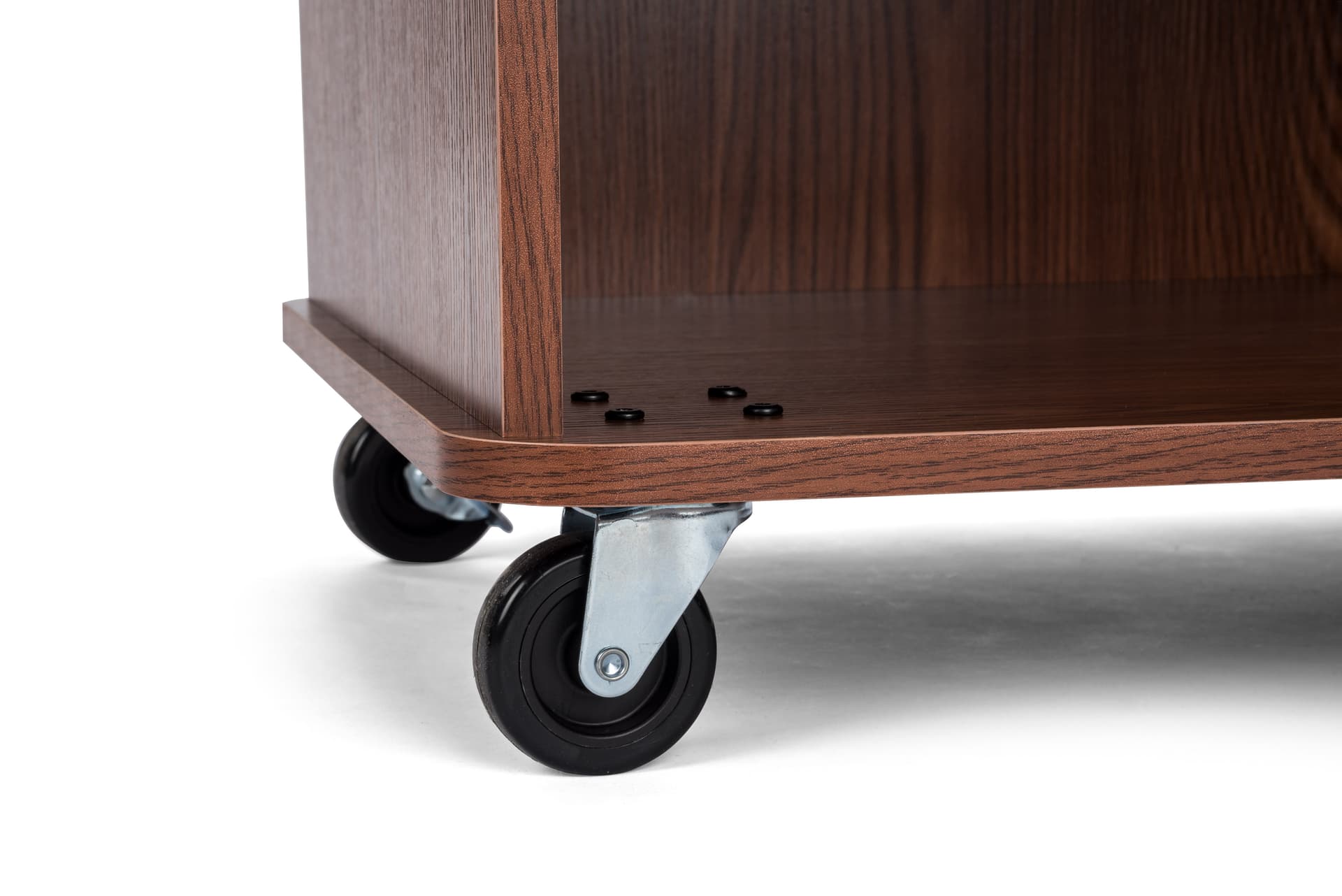 Nested Wood Shelves for Tables | MDF Construction w/ Brown Finish ...