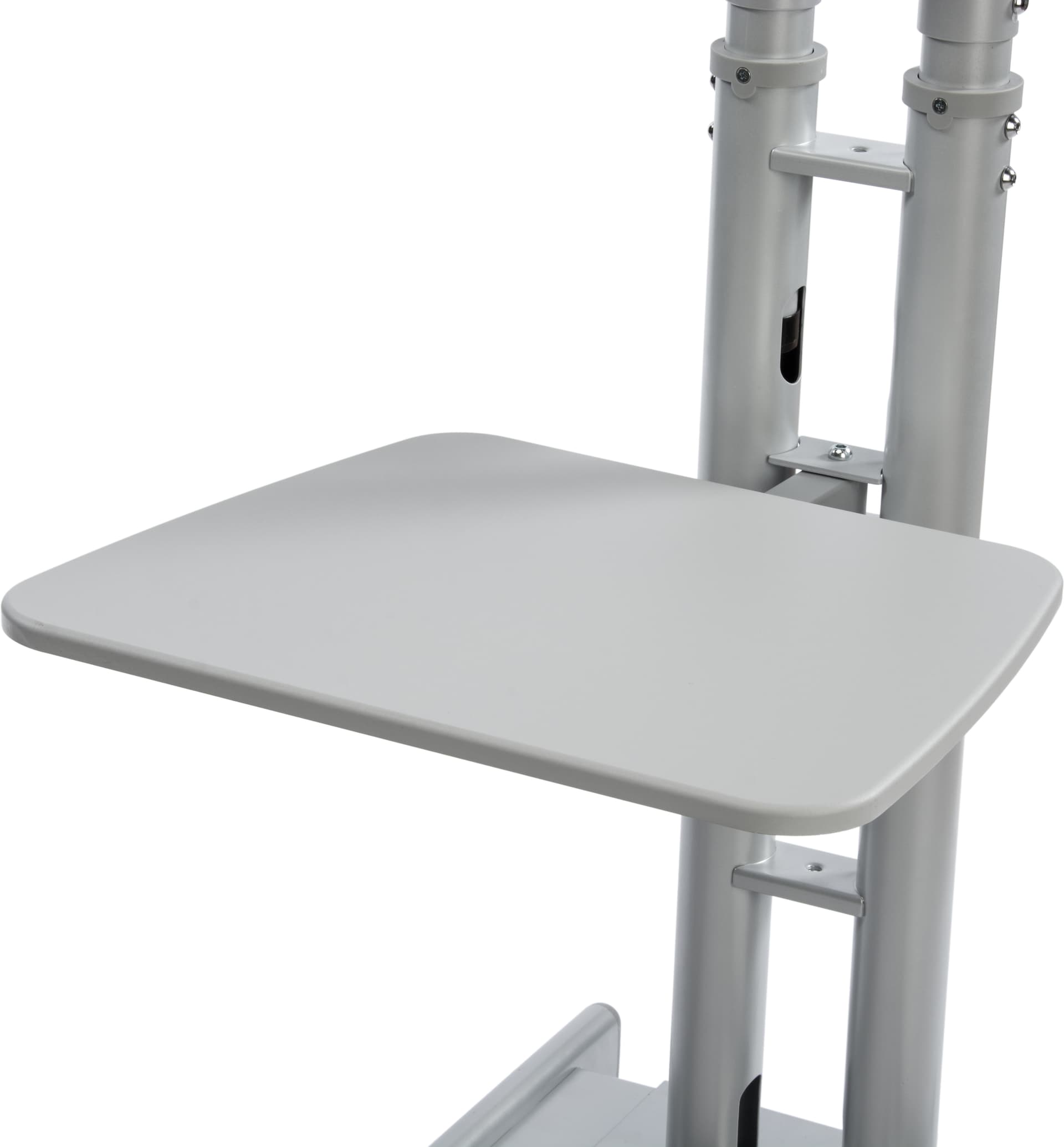 Portable TV Rack with Shelf | Carry Case Included for Transport ...