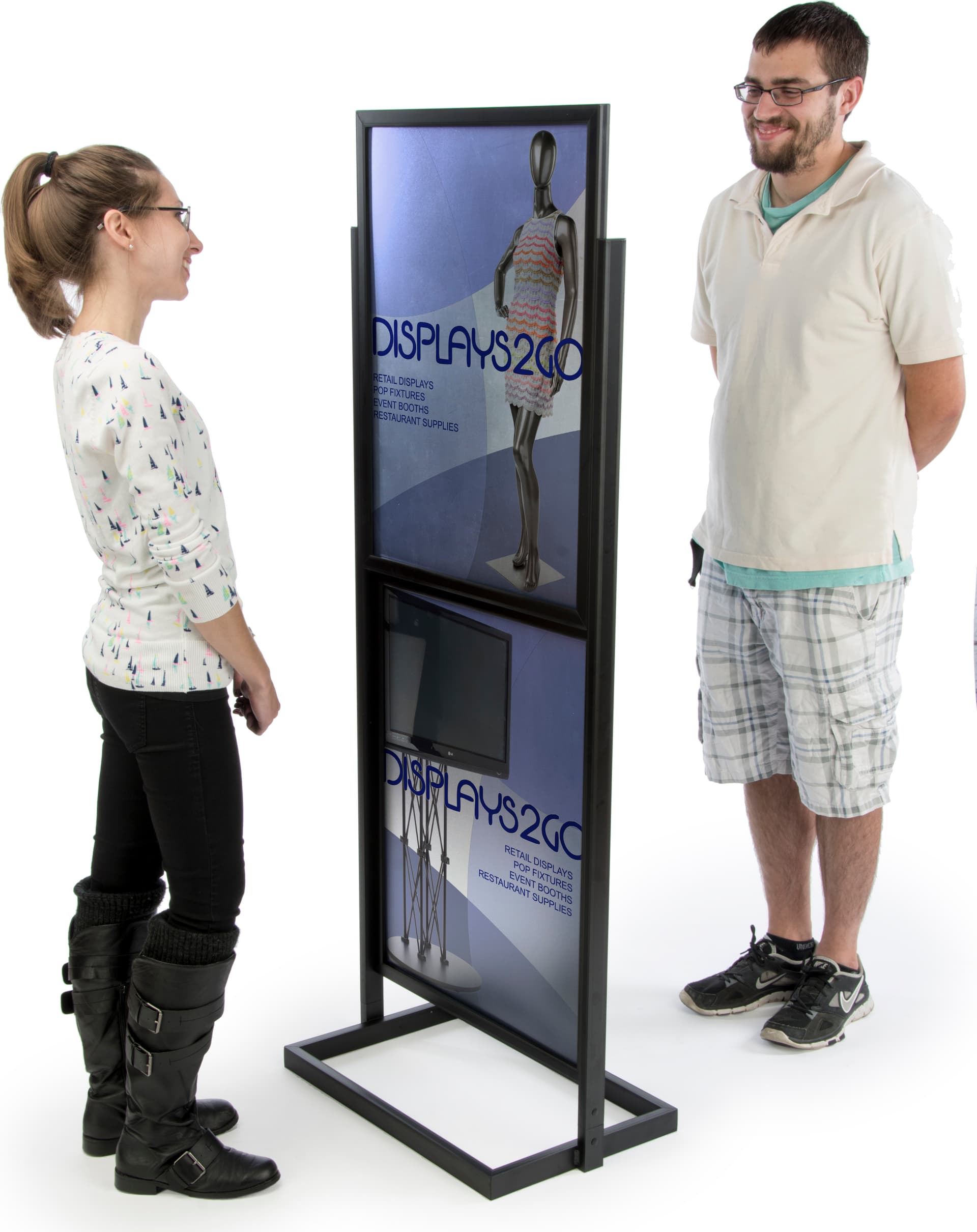 Metal Poster Frames, Sign Display, Display Stand | Displays2Go
