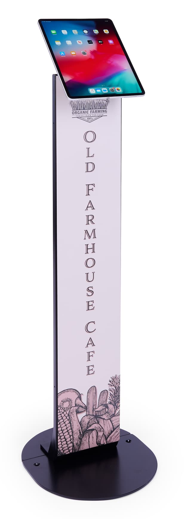 Magnetic Tablet Kiosk Stand | Custom Printed Design | Displays2Go