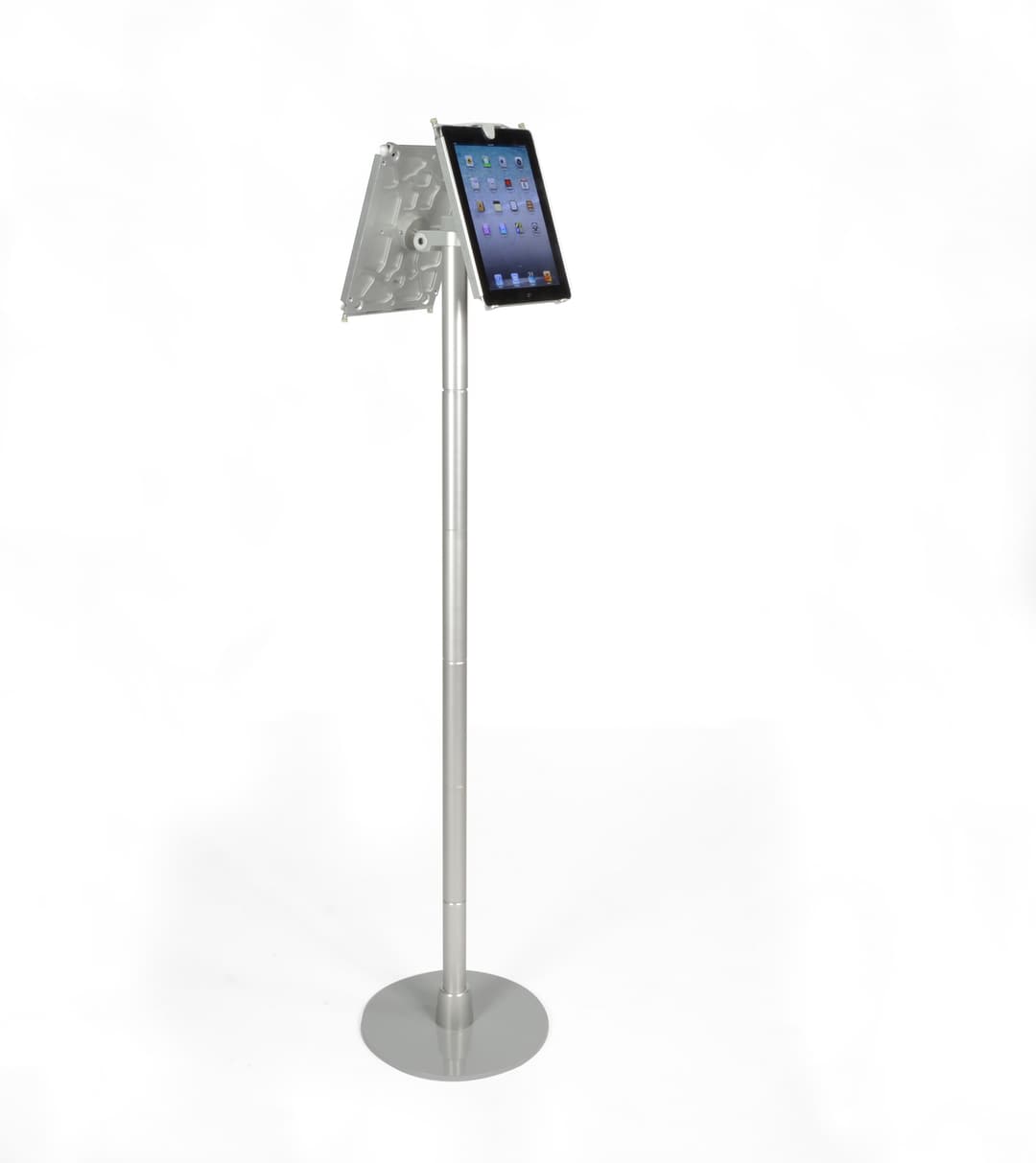 Dual iPad Floor Stand | Portrait or Landscape Orientation | Displays2Go
