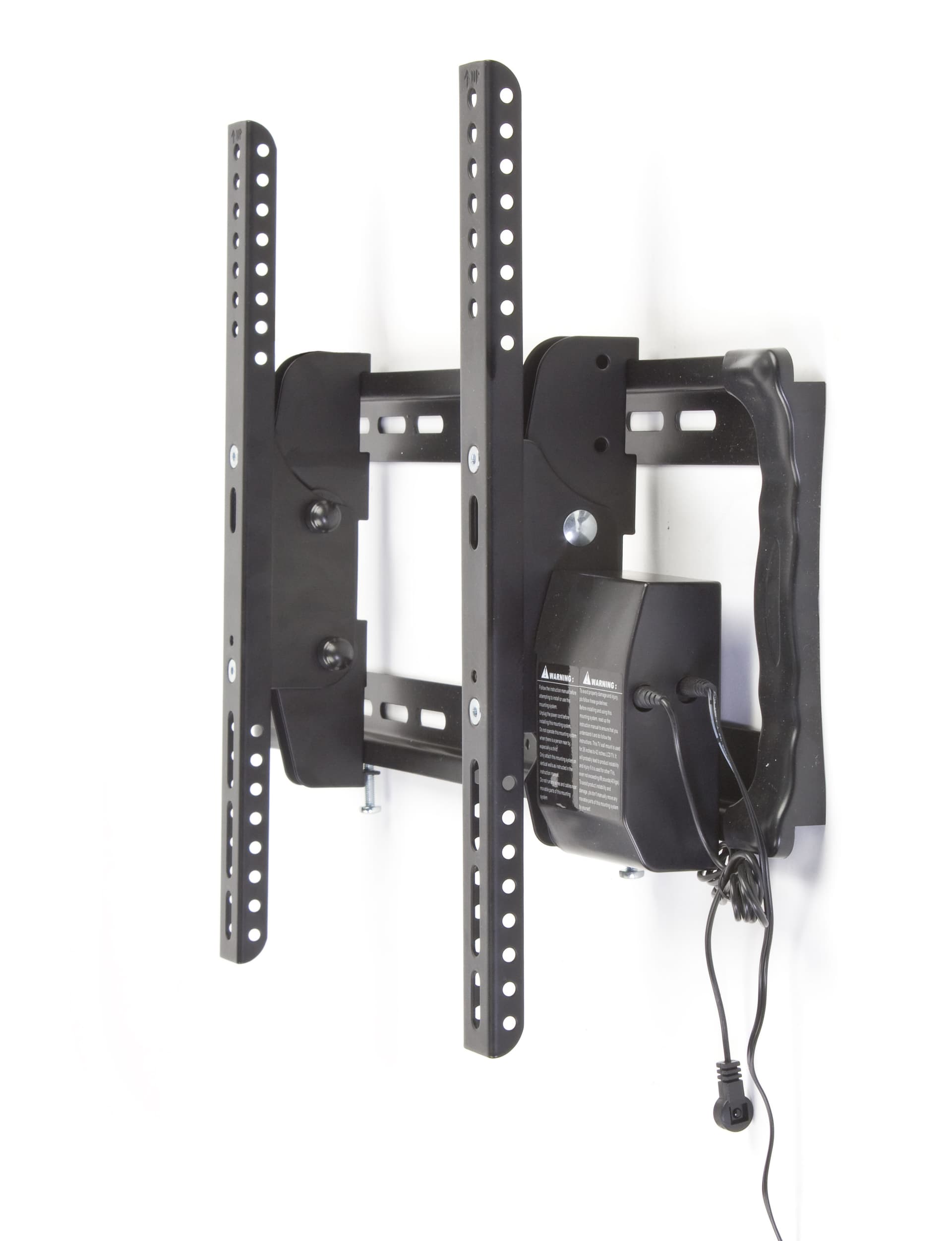 A Remote Controlled TV Mounting Bracket is Motorized for Tilting ...